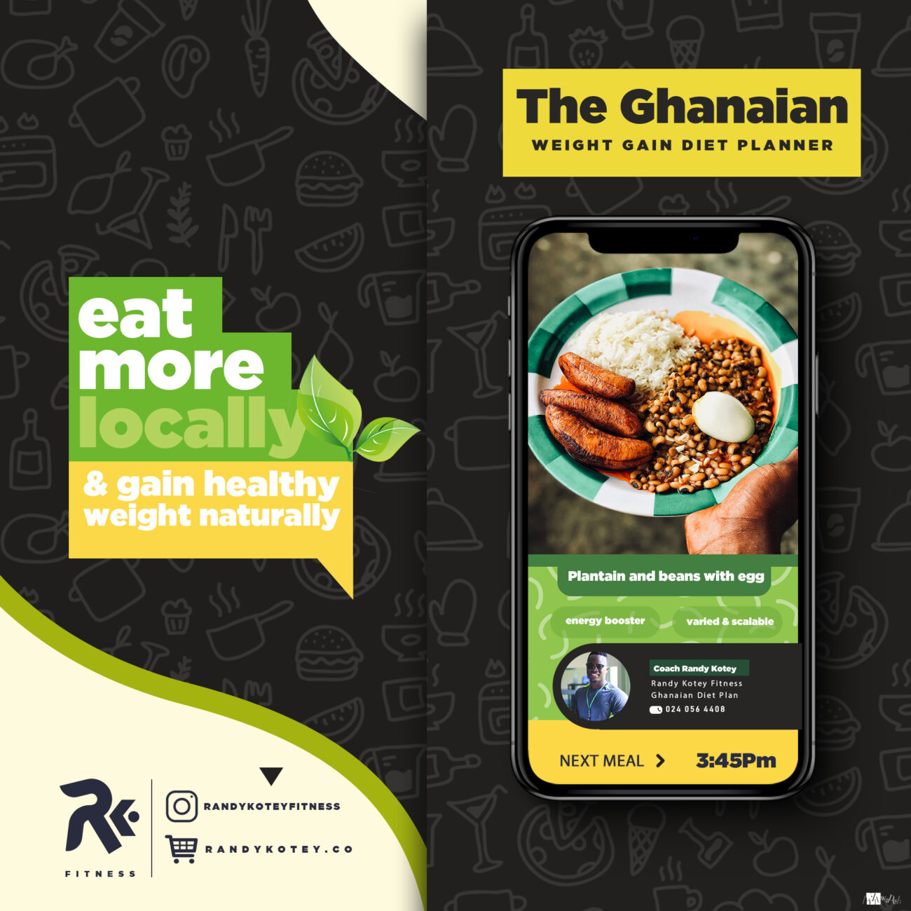 ALL GHANAIAN HEALTHY EATING DIET PLANNER Randy Kotey all-ghanaian-healthy-eating-diet-planner-randy-kotey